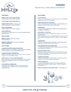 Food Menu | Molly's