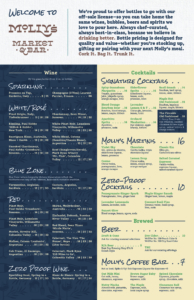 Food Menu | Molly's