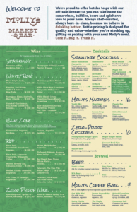 Food Menu | Molly's
